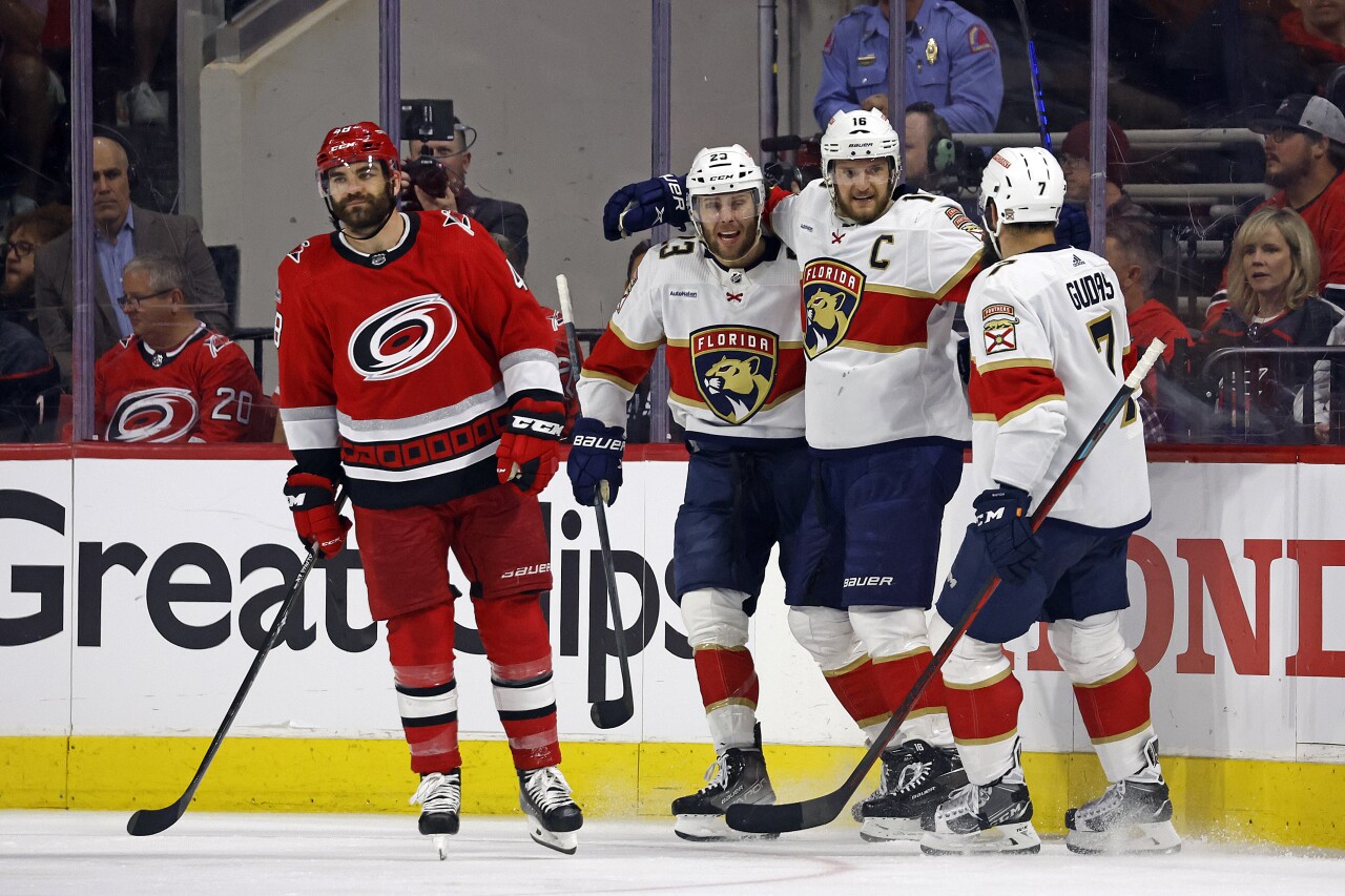 The Panthers Shock the Hurricanes Again as Tkachuk's OT Winner Puts ...