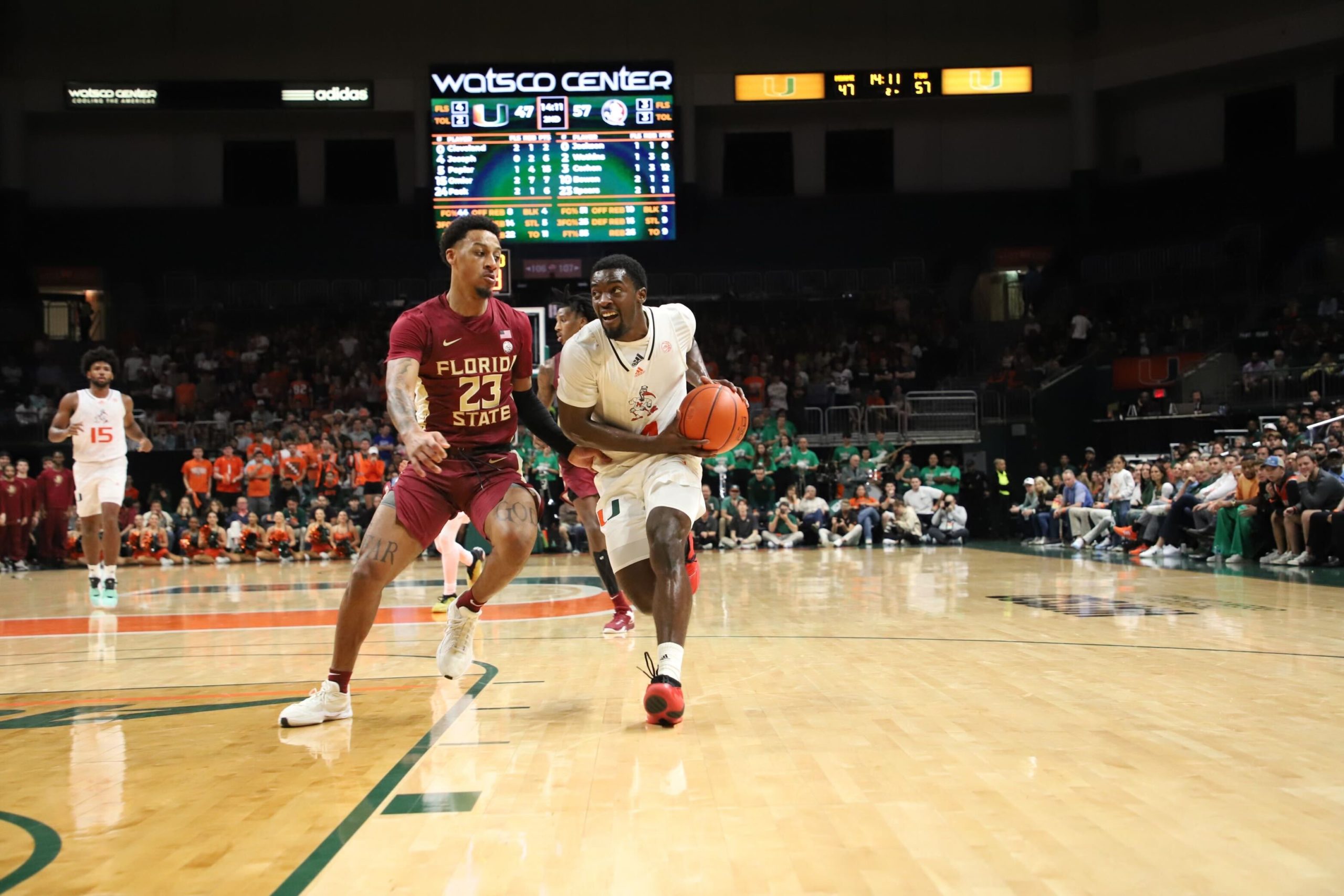 FSU Able to Hold Off Miami Comeback with a 84-75 Win in Thriller ...