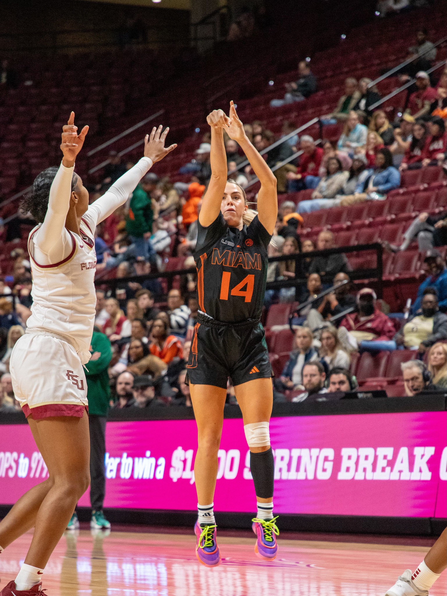PHOTOS: Ta'Niya Latson Drops 30 Points as FSU Beats Miami 88-66 - FL Teams