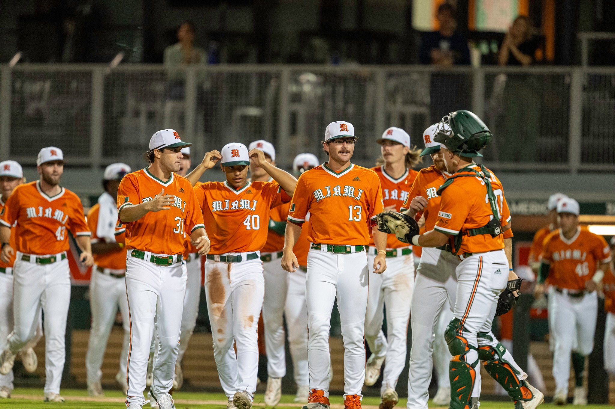 PHOTOS: Miami Baseball Beats FAU 5-4 in Sunshine State Matchup - FL Teams