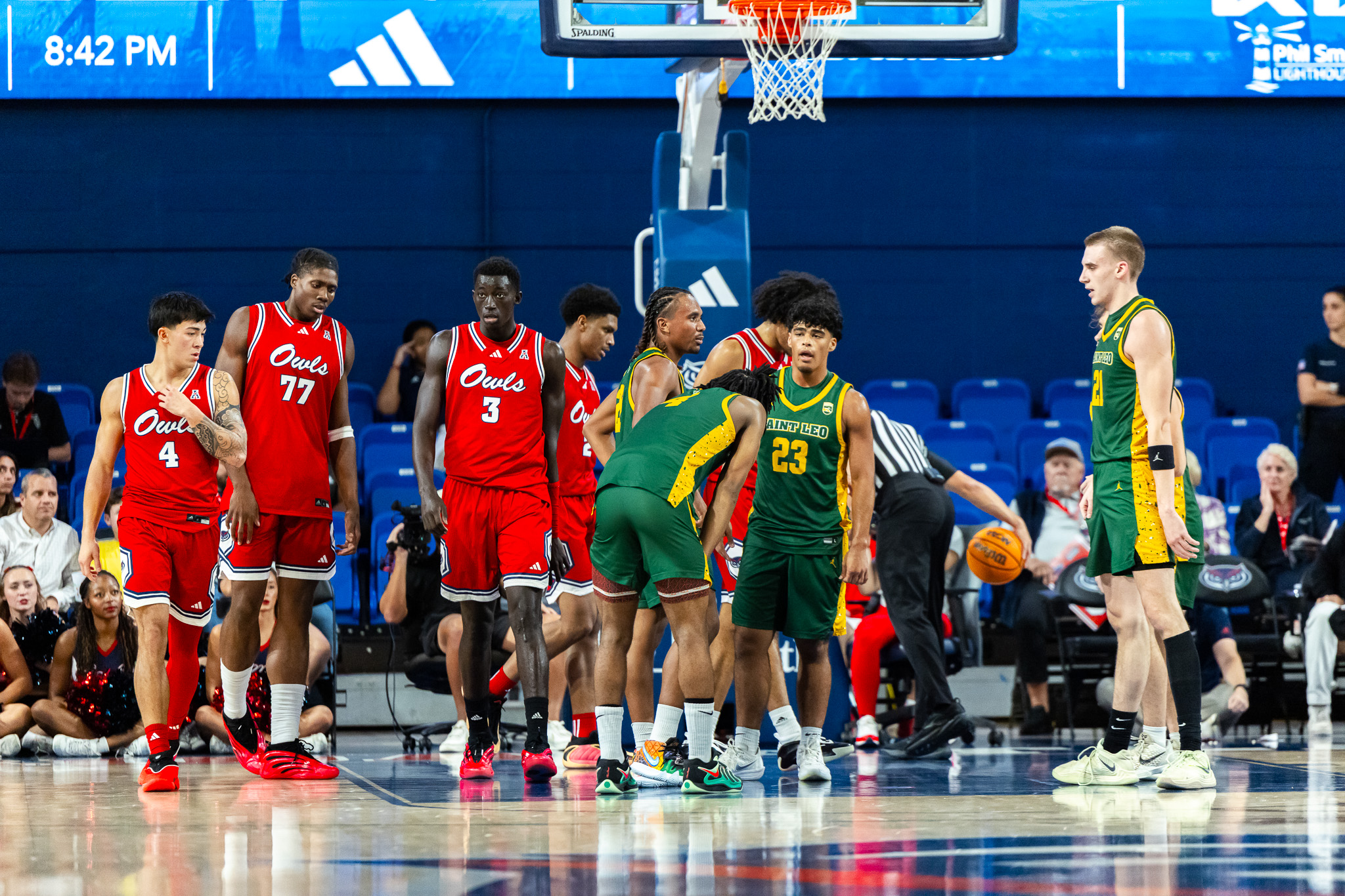 PHOTOS: FAU Blows Out Saint Leo at Eleanor R. Baldwin Arena - FL Teams