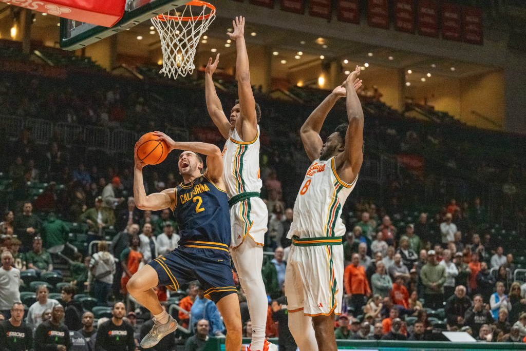 California Sneaks Out of Miami With a 86-85 Win - FL Teams